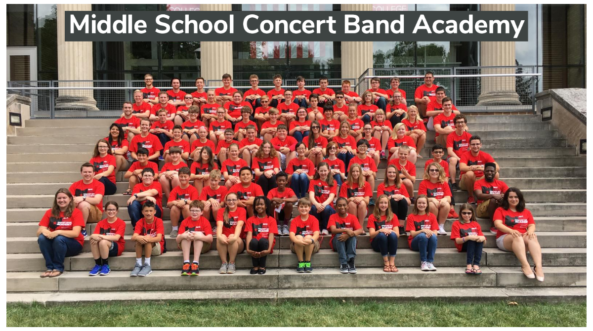 Middle School Concert Band Academy - Day Program | School of Music