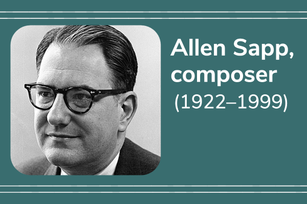 Allen Sapp Centennial Celebration Concert | School of Music